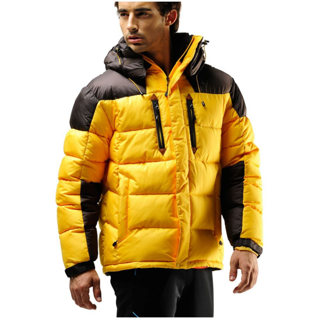 FUERZA Men's Winter Down Wellon Parka Jacket (FZX-721) - NordHive